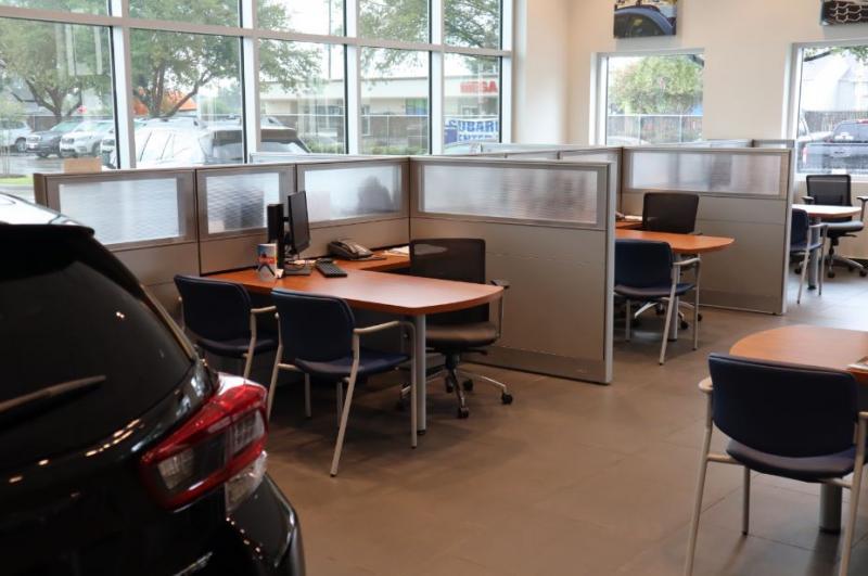 The Wells Group - Subaru - dealership furniture approved by Feltus Hawkins