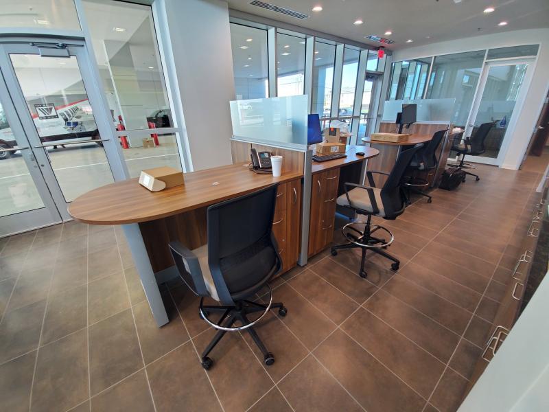 The Wells Group - Service Advisors Stations & Podiums