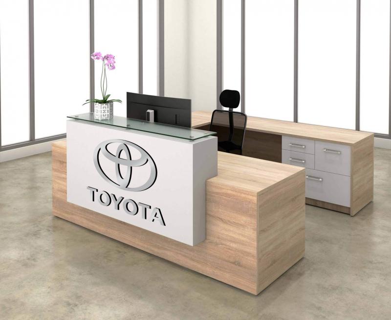 The Wells Group - Reception DesksLOGOS ARE PROIVDED BY DEALERSHIP